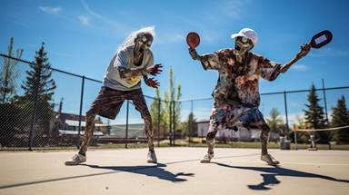 PICKLEBALL ZOMBIES – Threads that Bind
