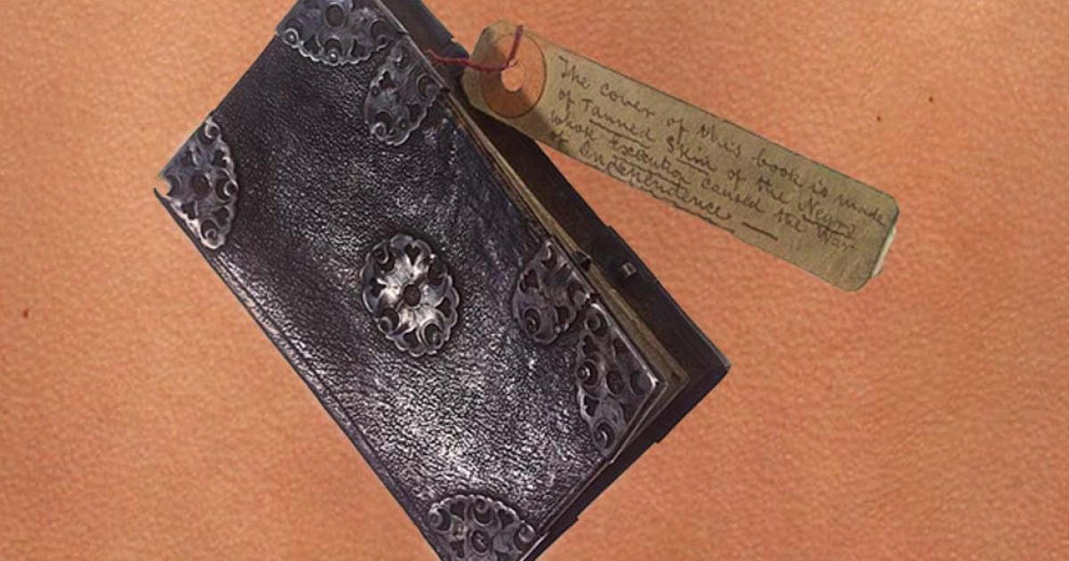 Human Skin Books: The Grim Bindings of the 19th Century – Threads that Bind
